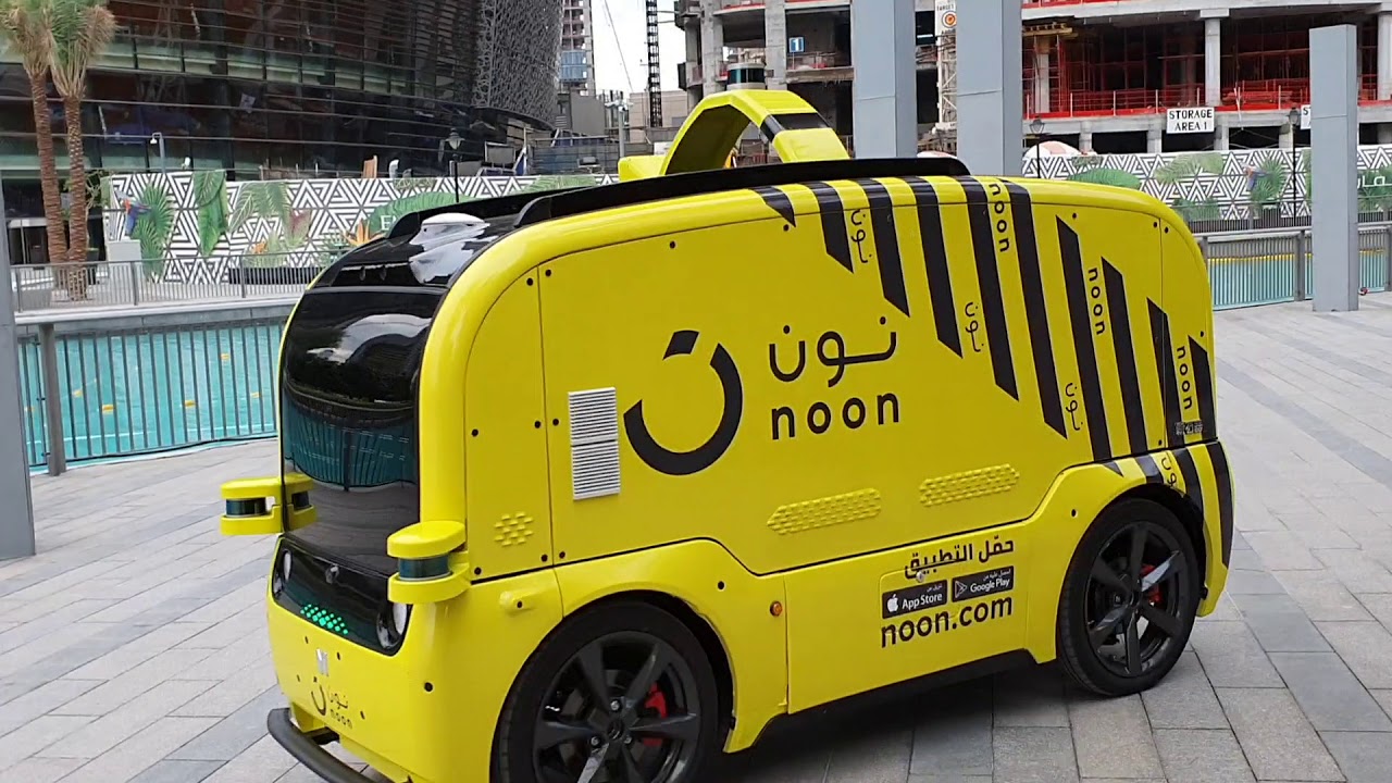 SELF-DRIVING DELIVERY Car in Dubai - Self Driving Cars 360