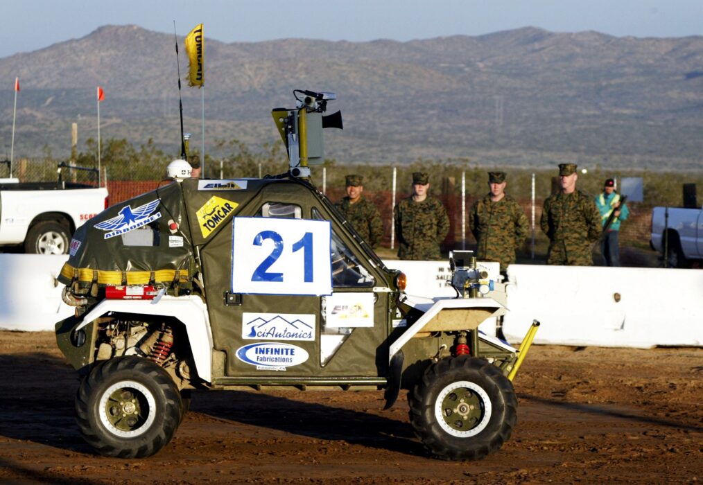 The Autonomous - Car Chaos of the 2004 Darpa Grand Challenge - Self ...