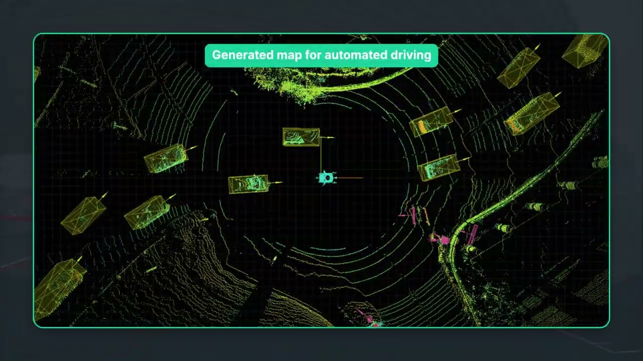 (video) Introducing aiData Auto Map - Self Driving Cars 360
