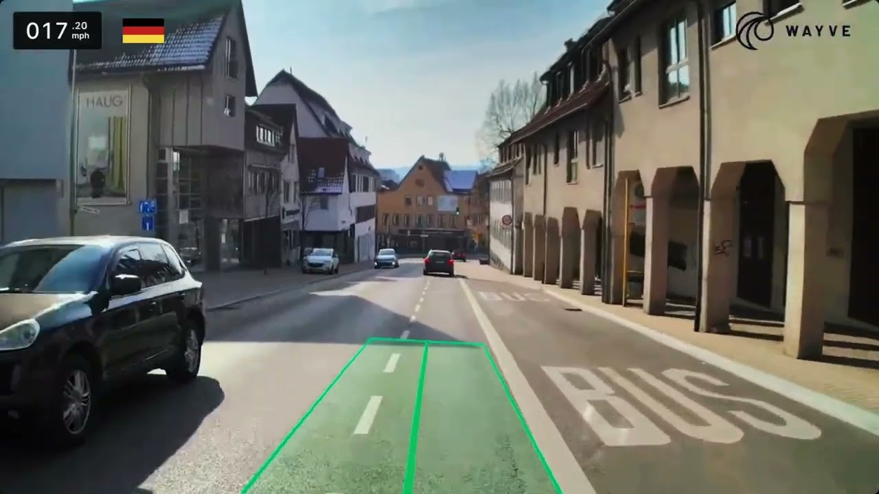 (video) Wayve AI Driver: First drives in Germany - Self Driving Cars 360